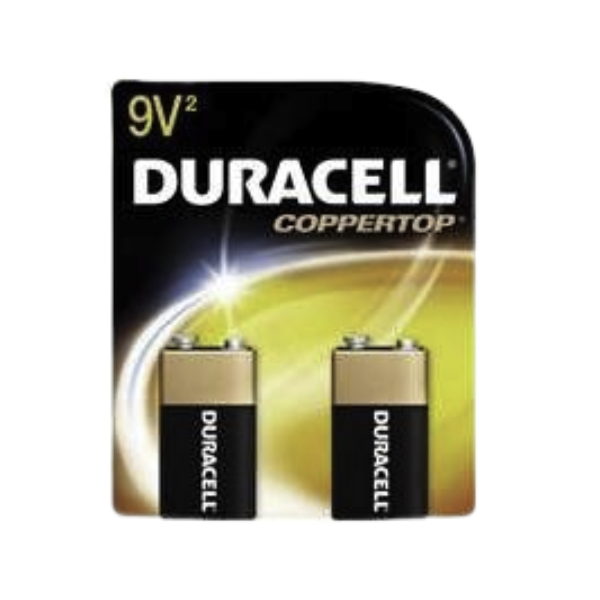 Duracell DRY0098 Alkaline 9V Battery - 2PK | RogueFuel.ca