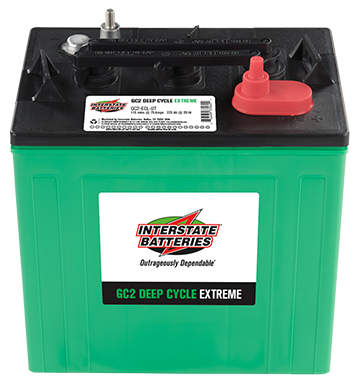 Interstate GC2-ECL-UT Extreme Cycle Golf Cart Battery | RogueFuel.ca